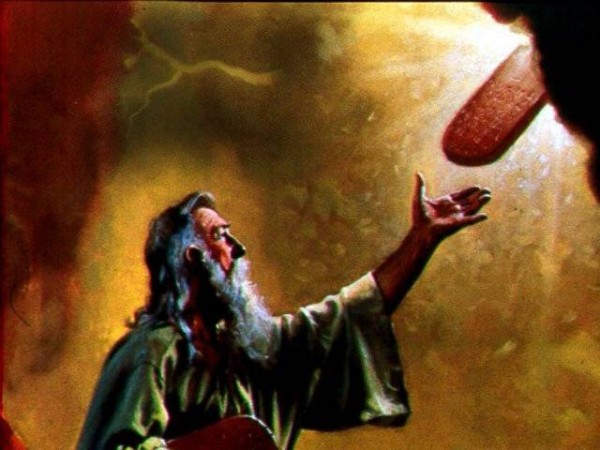 What was written on the stone tablets? | Pentecostal Theology