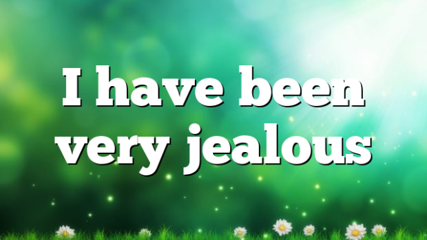 I have been very jealous | Pentecostal Theology