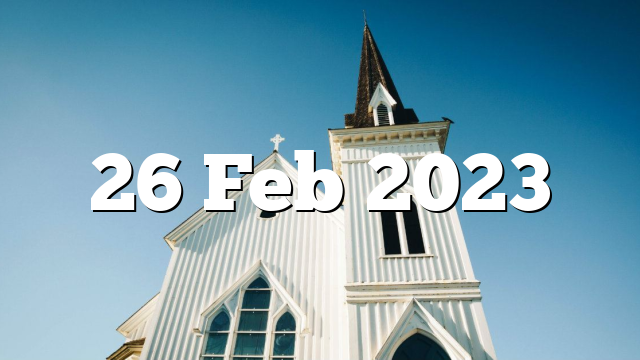 26 Feb 2023 | Pentecostal Theology