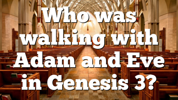 Who was walking with Adam and Eve in Genesis 3? | Pentecostal Theology